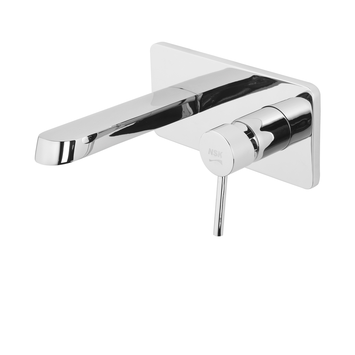 Built-In Wash Basin Mixer - Square Chrome - NSK Bath& Kitchen