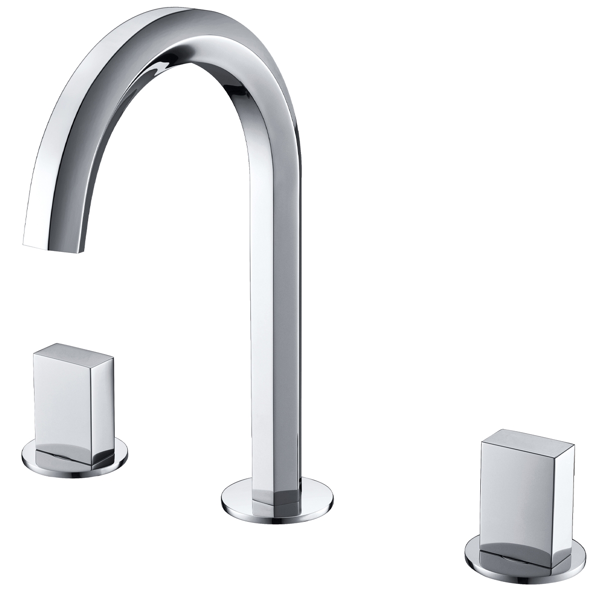 Built-In Wash Basin Mixer Chrome (For 3-Hole Washbasins) - NSK Bath ...